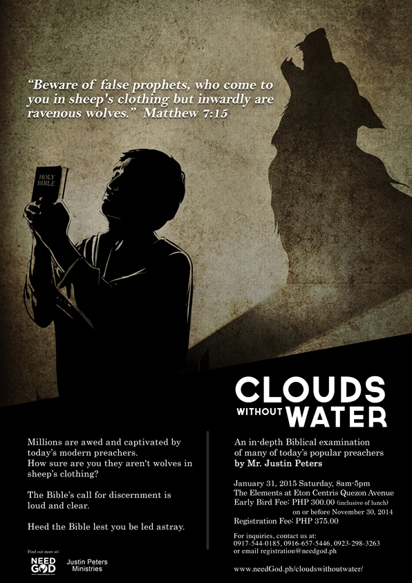 Clouds Without Water Poster - needGod.ph